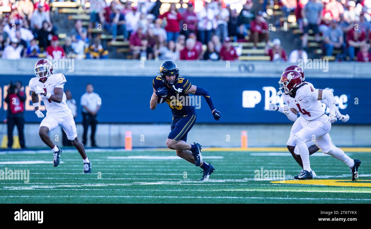 November 11, 2023 Berkeley, CA U.S.A. California wide receiver Trond ...