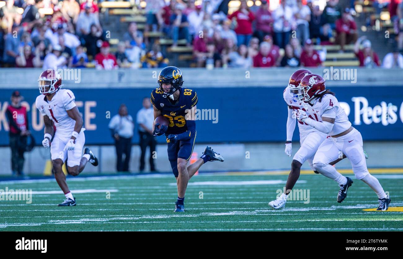 November 11, 2023 Berkeley, CA U.S.A. California wide receiver Trond ...