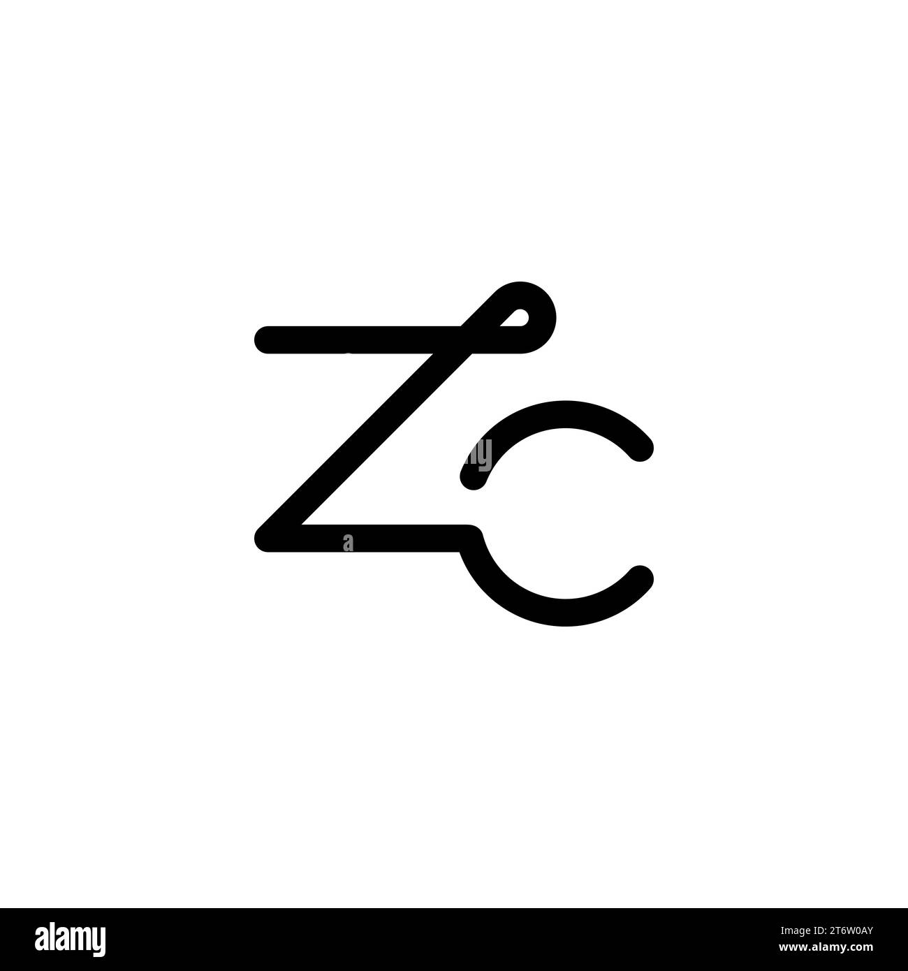 ZC logo, ZC Monogram, Initial ZC Logo, Letter ZC logo, Icon, Vector Stock Vector Image & Art - Alamy