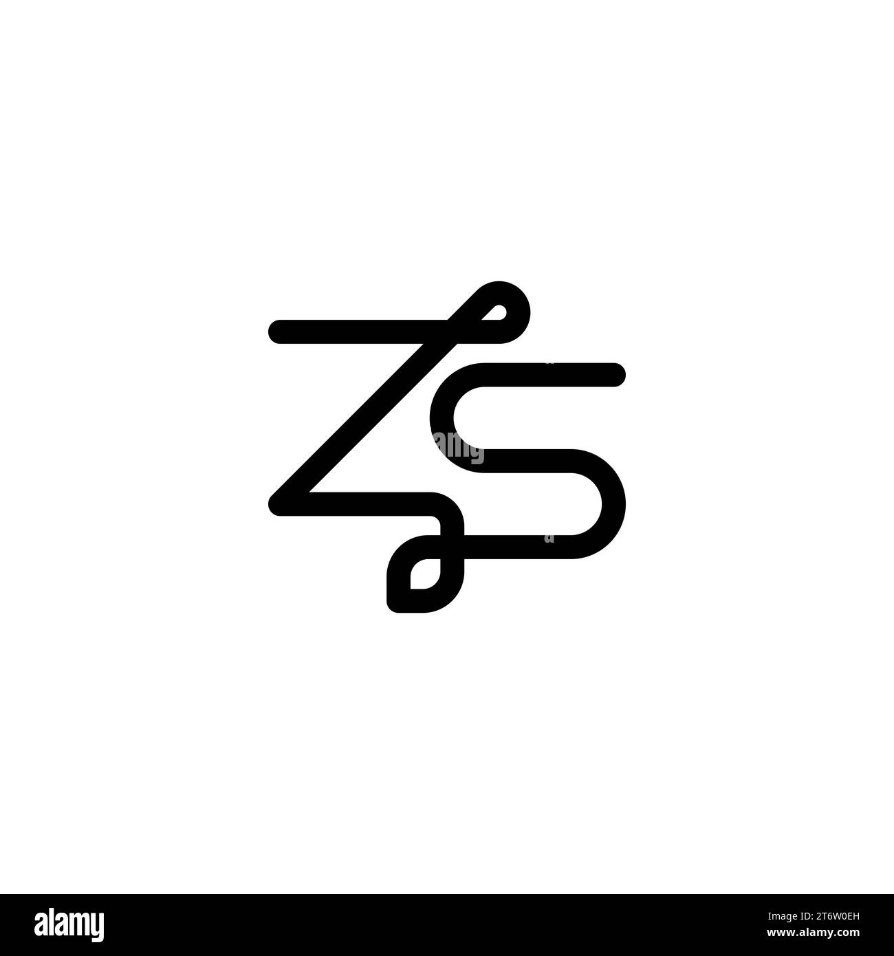ZS logo, ZS Monogram, Initial ZS Logo, Letter ZS logo, Icon, Vector Stock Vector Image & Art - Alamy