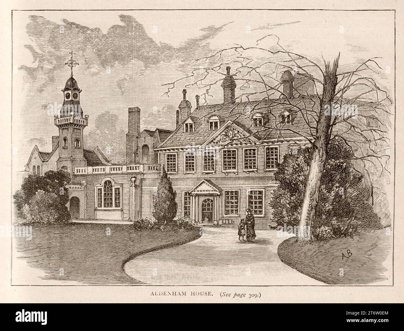 Aldenham house hi-res stock photography and images - Alamy