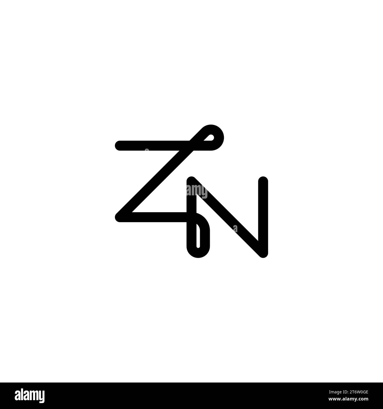 ZN logo, ZN Monogram, Initial ZN Logo, Letter ZN logo, Icon, Vector Stock Vector Image & Art - Alamy