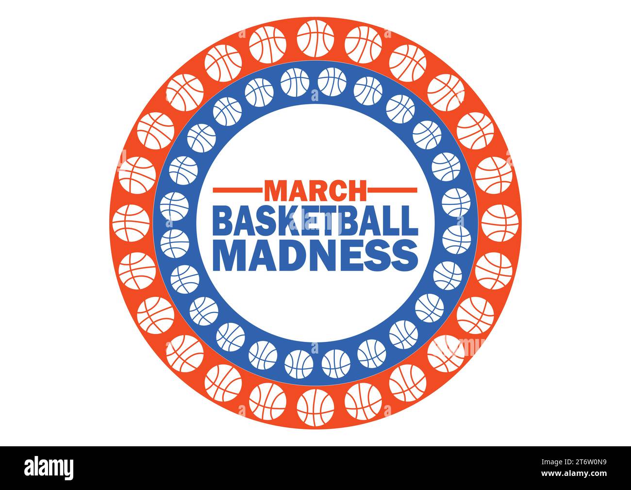 March Basketball Madness. Vector illustration. Suitable for greeting ...