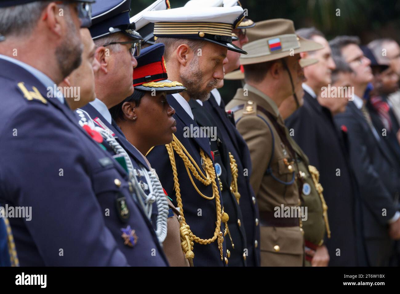 Colonel E B Wanjiku, the Defence Attache to the Embassy of Kenya (forth ...