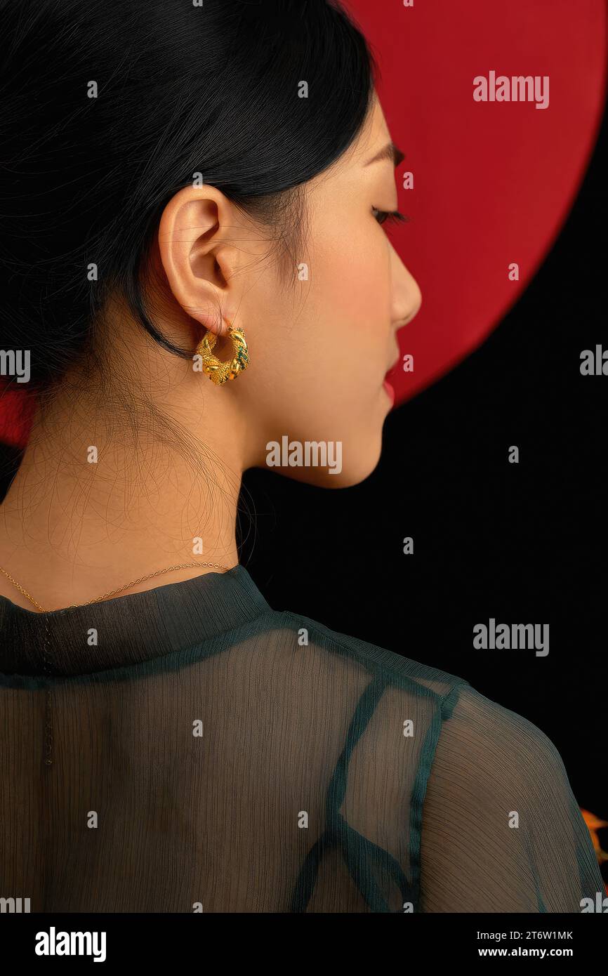 faces are beautified with cosmetics, faces for advertising Stock Photo ...
