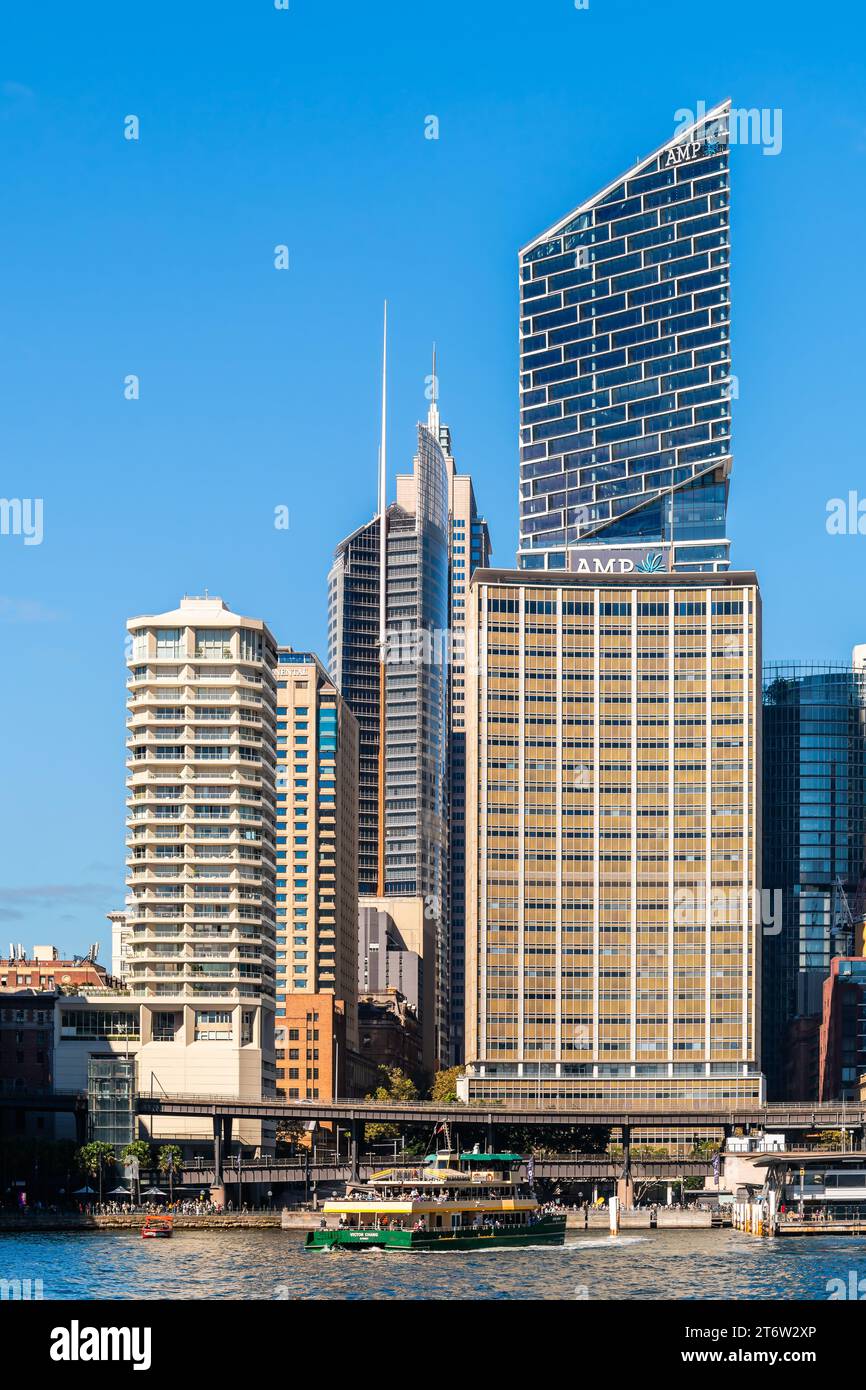 Sydney, Australia - April 17, 2022: Sydney city skyline with the new ...