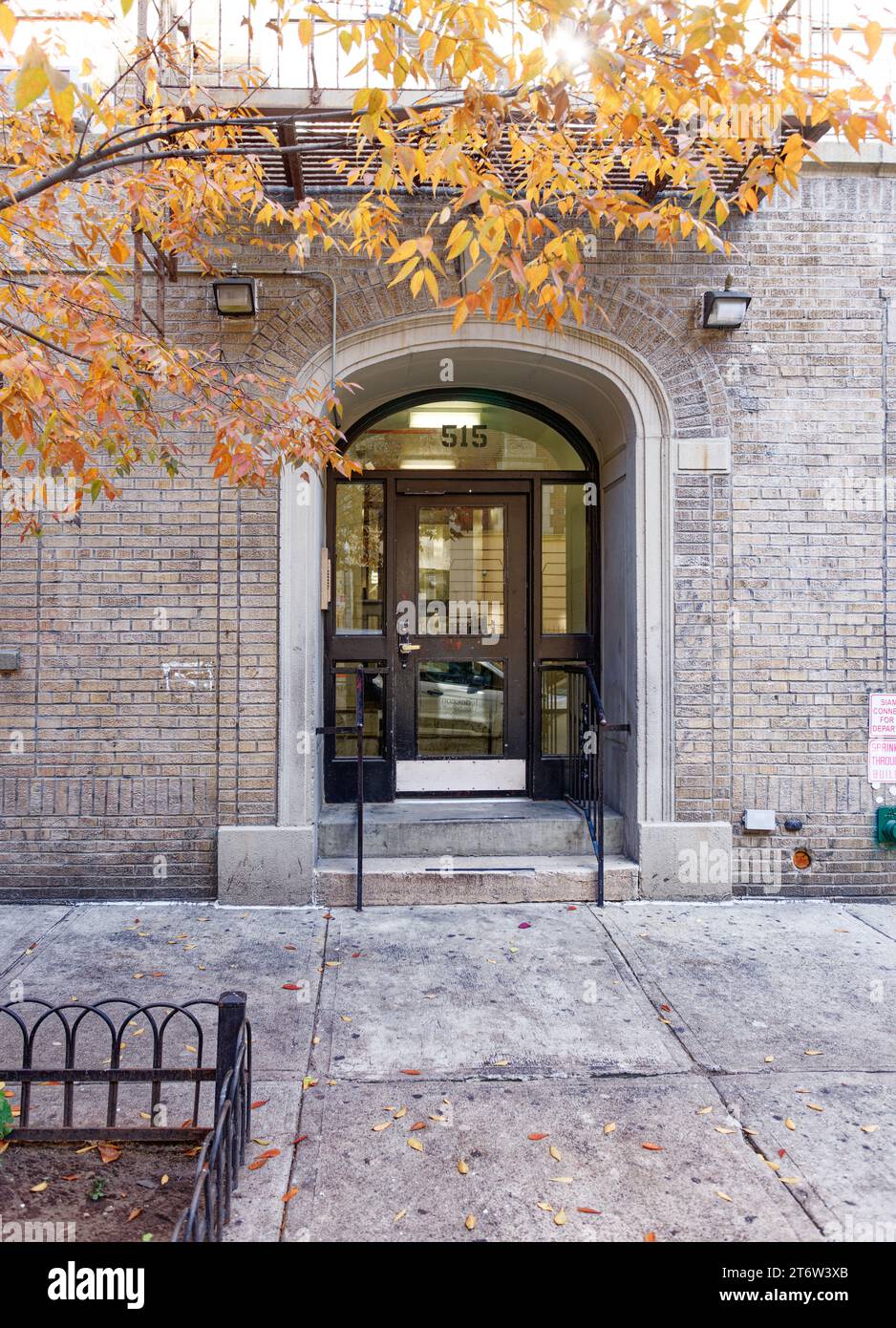 515 West 174th Street in Washington Heights, Manhattan, is a brown ...