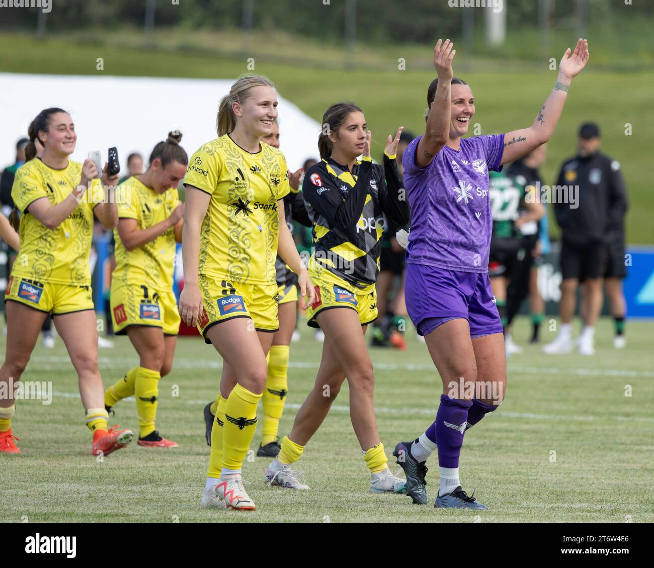 Porirua, Wellington, New Zealand, 12 November 2023: Wellington Phoenix ...