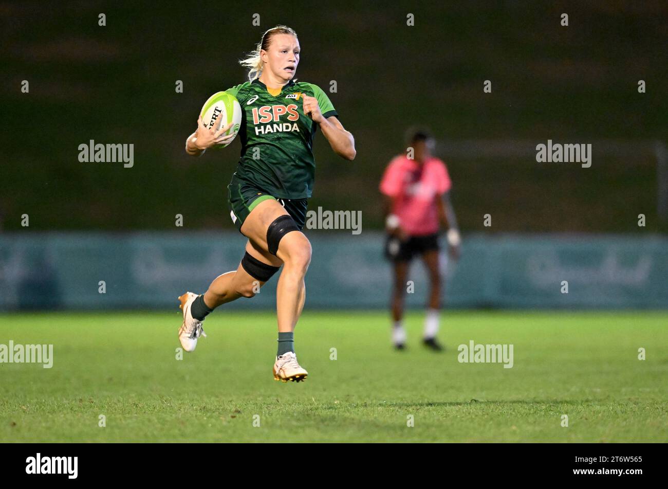 Maddison Levi of Australia in action during the 2023 Oceania Rugby ...