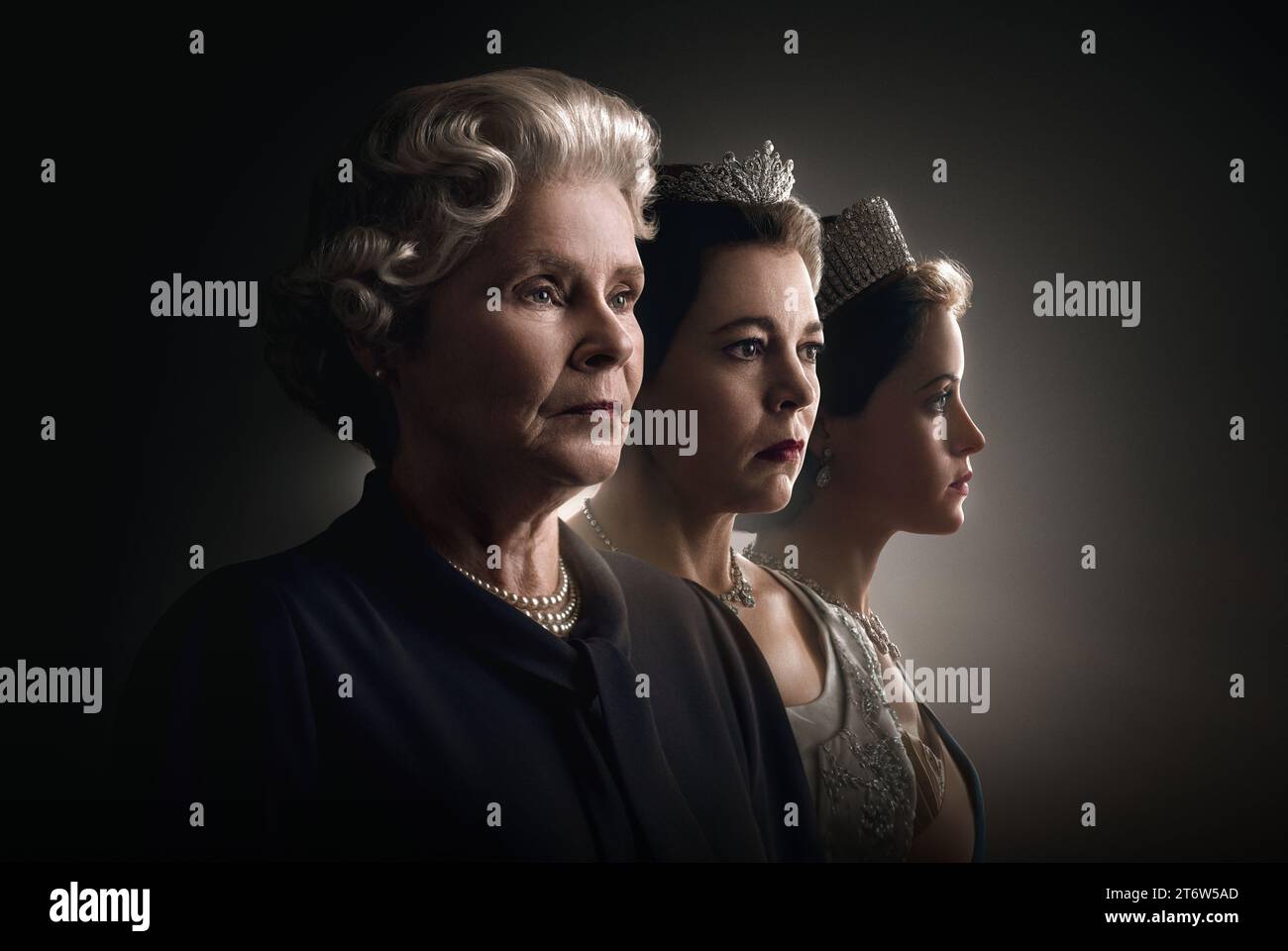 IMELDA STAUNTON, OLIVIA COLMAN and CLAIRE FOY in THE CROWN (2016 ...