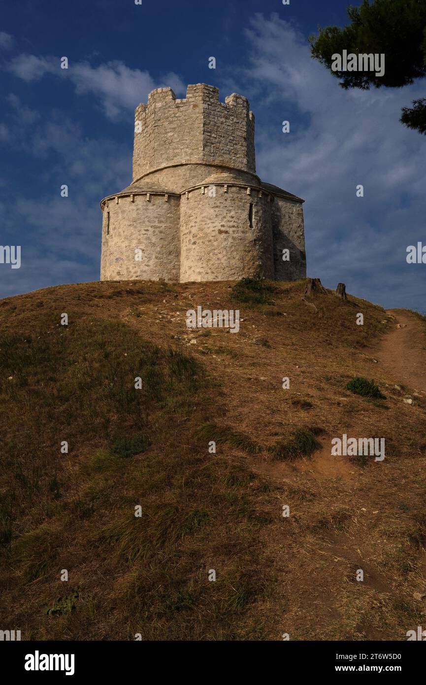 Church of Saint Nicholas near Nin in Zadar County, North Dalmatia ...