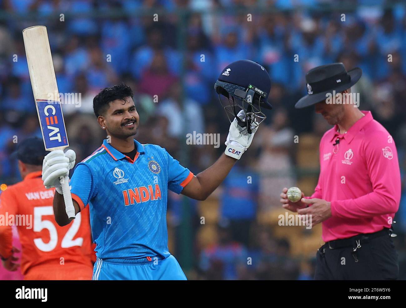 Cricket world cup 2023 shreyas hi-res stock photography and images - Alamy