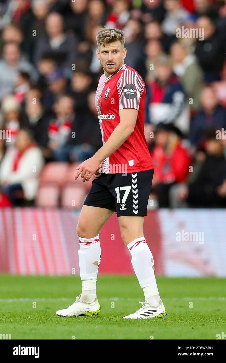 Southampton midfielder Stuart Armstrong (17) during the Southampton FC ...