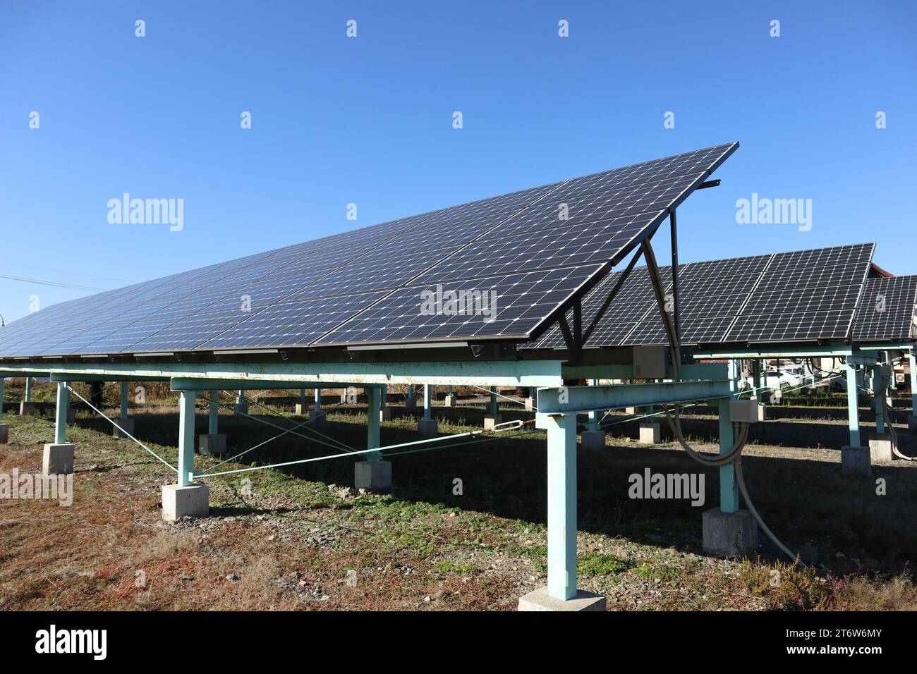 Solar panels in Fukushima, Japan Stock Photo - Alamy