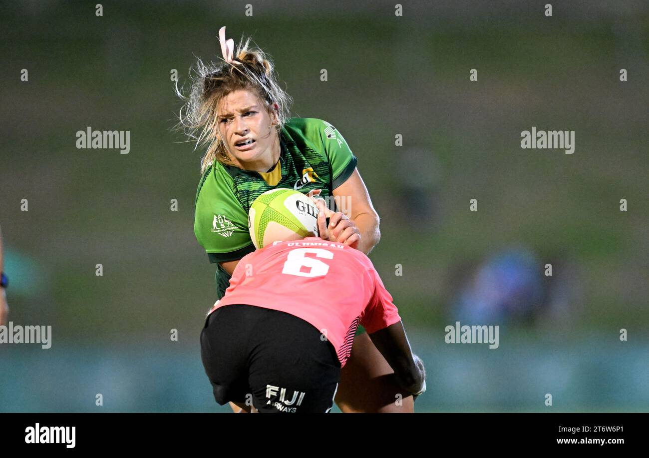 Bella Nasser of Australia in action during the the 2023 Oceania Rugby ...