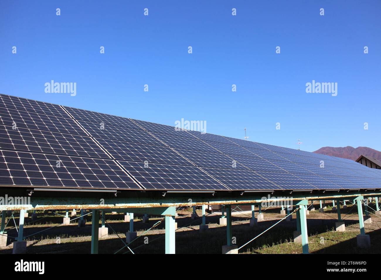 Solar panels in Fukushima, Japan Stock Photo - Alamy