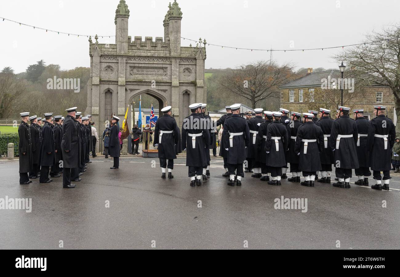 Helston remembrance sunday hi-res stock photography and images - Alamy