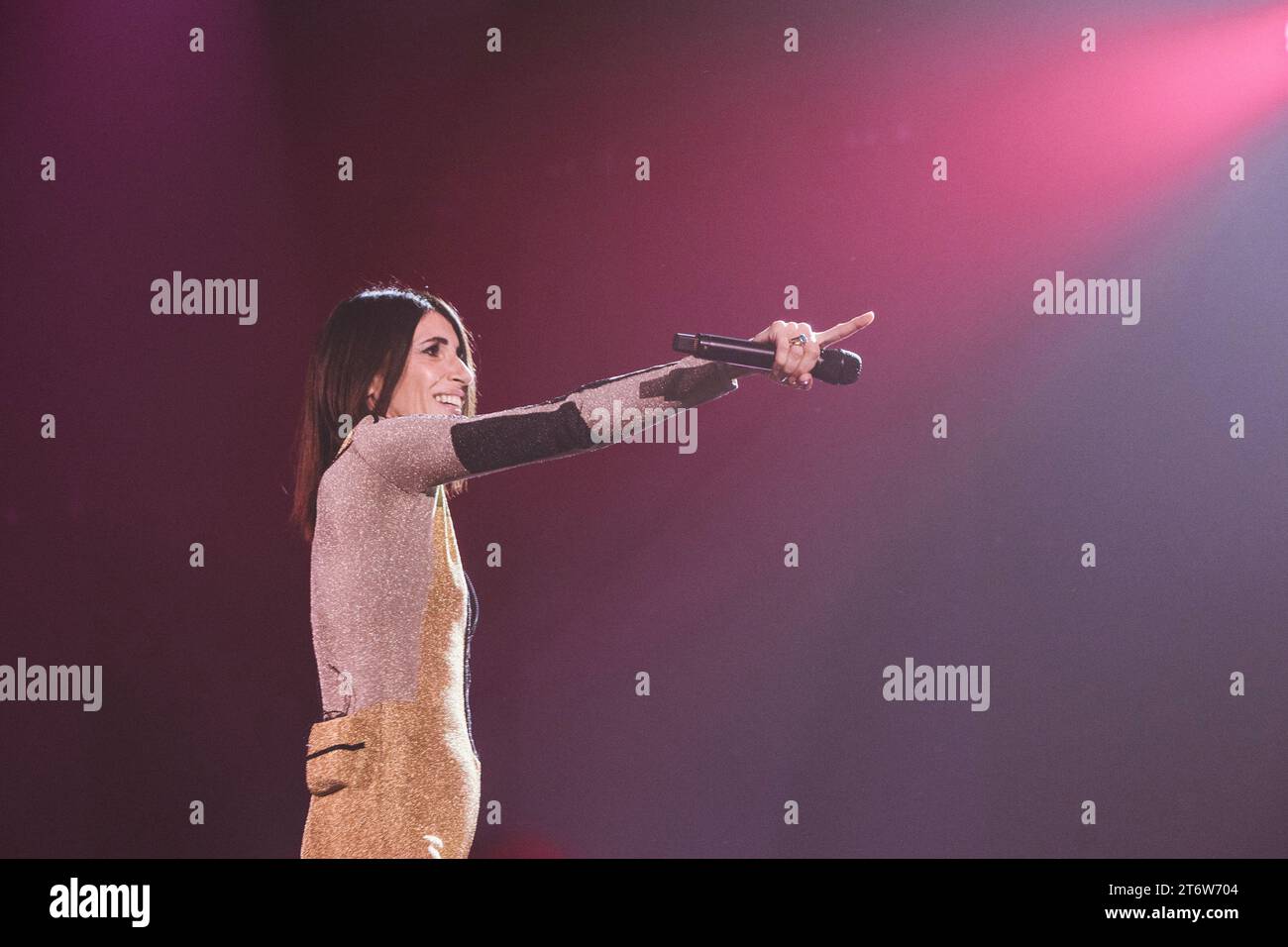 Singer Giorgia Todrani, simply known as Giorgia, performs live at ...