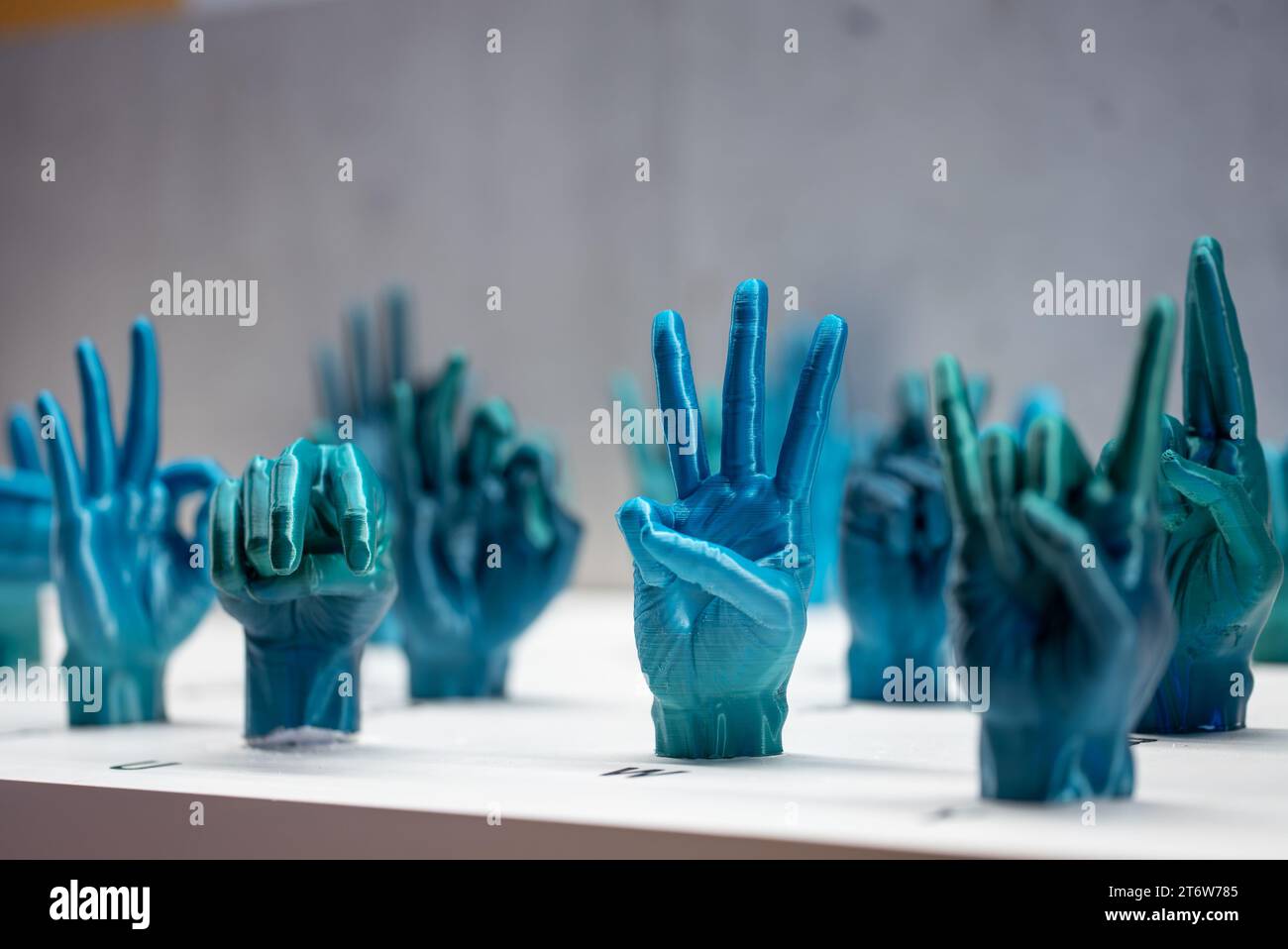 deaf language signs collection concept, hand and fingers alphabet ...