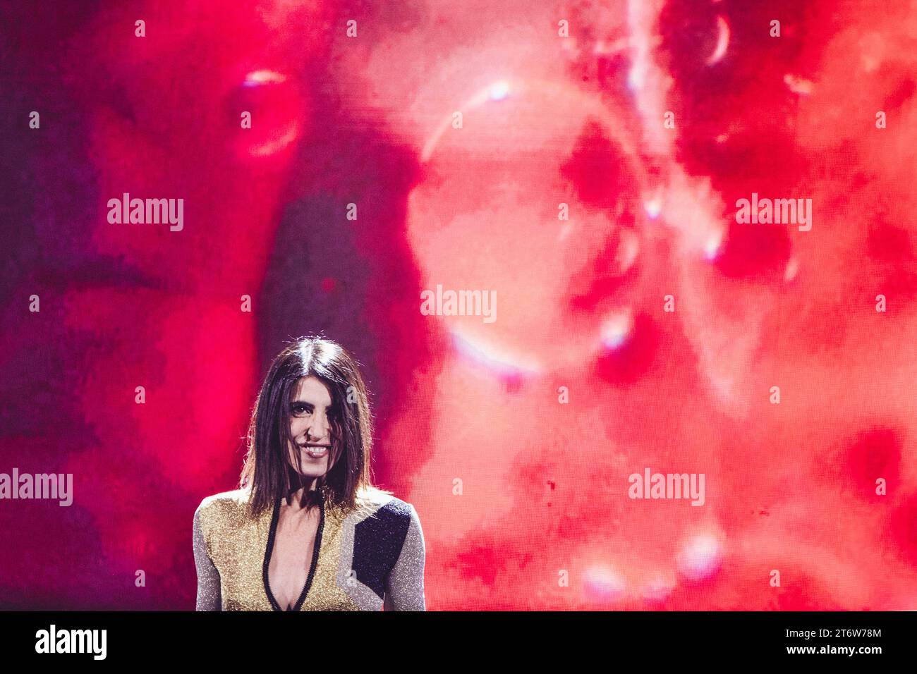 Singer Giorgia Todrani, simply known as Giorgia, performs live at ...