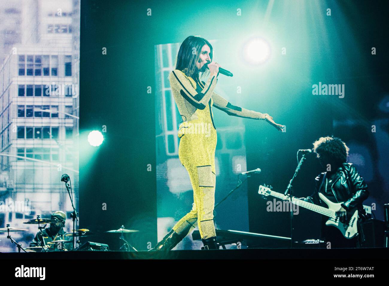 Singer Giorgia Todrani, simply known as Giorgia, performs live at ...