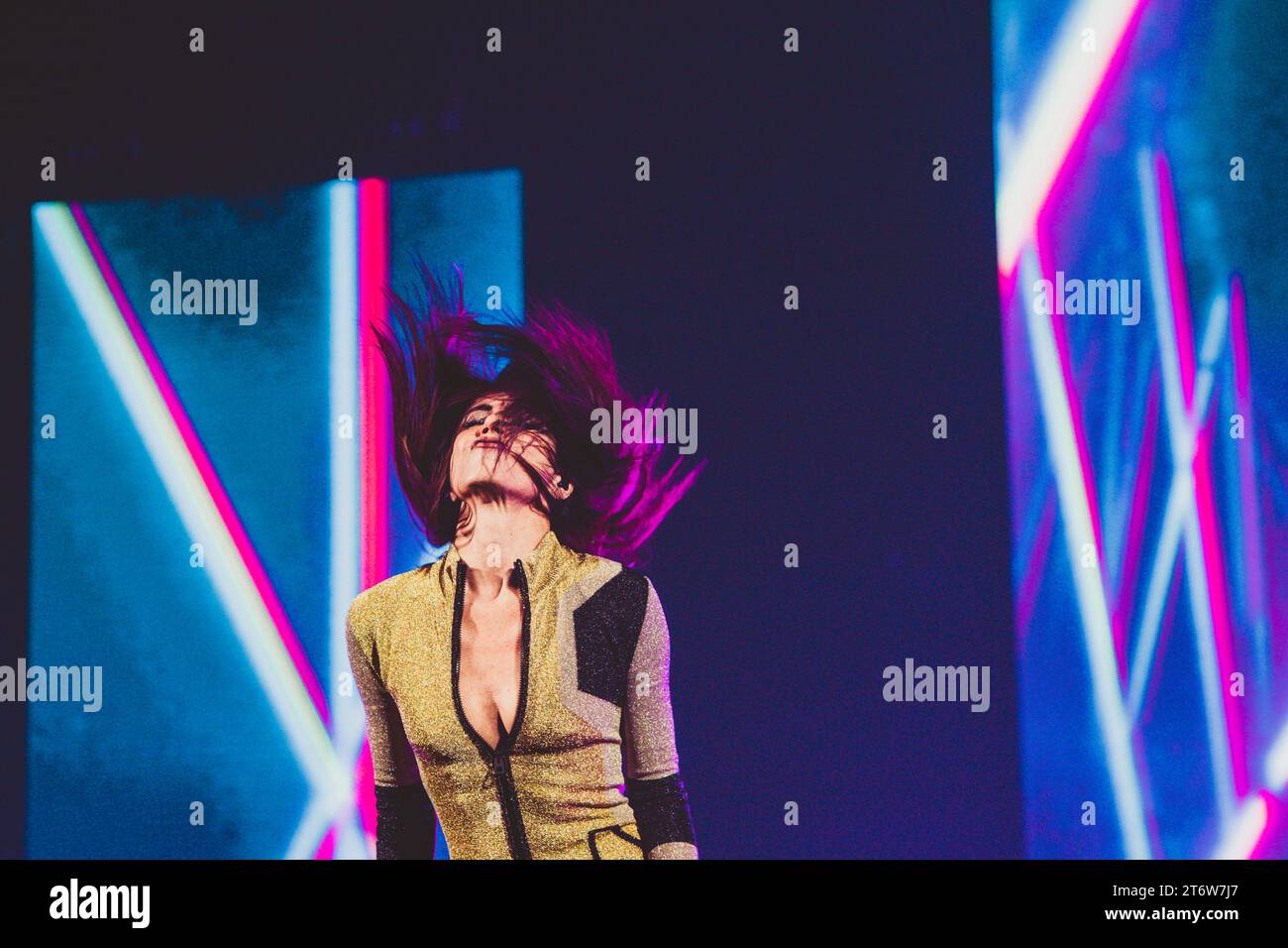 Singer Giorgia Todrani, simply known as Giorgia, performs live at ...