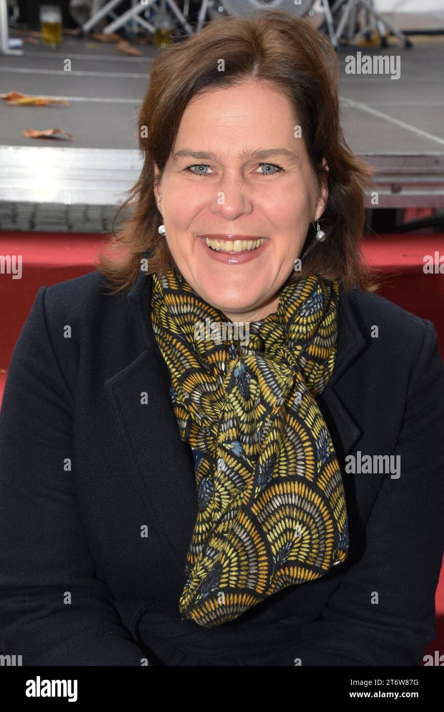 Verena Dietl Buergermeisterin Muenchen 11.11.2023 Viktualienmarkt ...