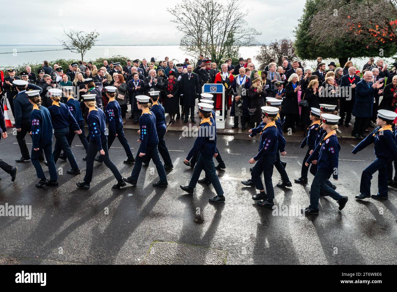 Clifftown Parade, Southend on Sea, Essex, UK. 12th Nov, 2023. A ...