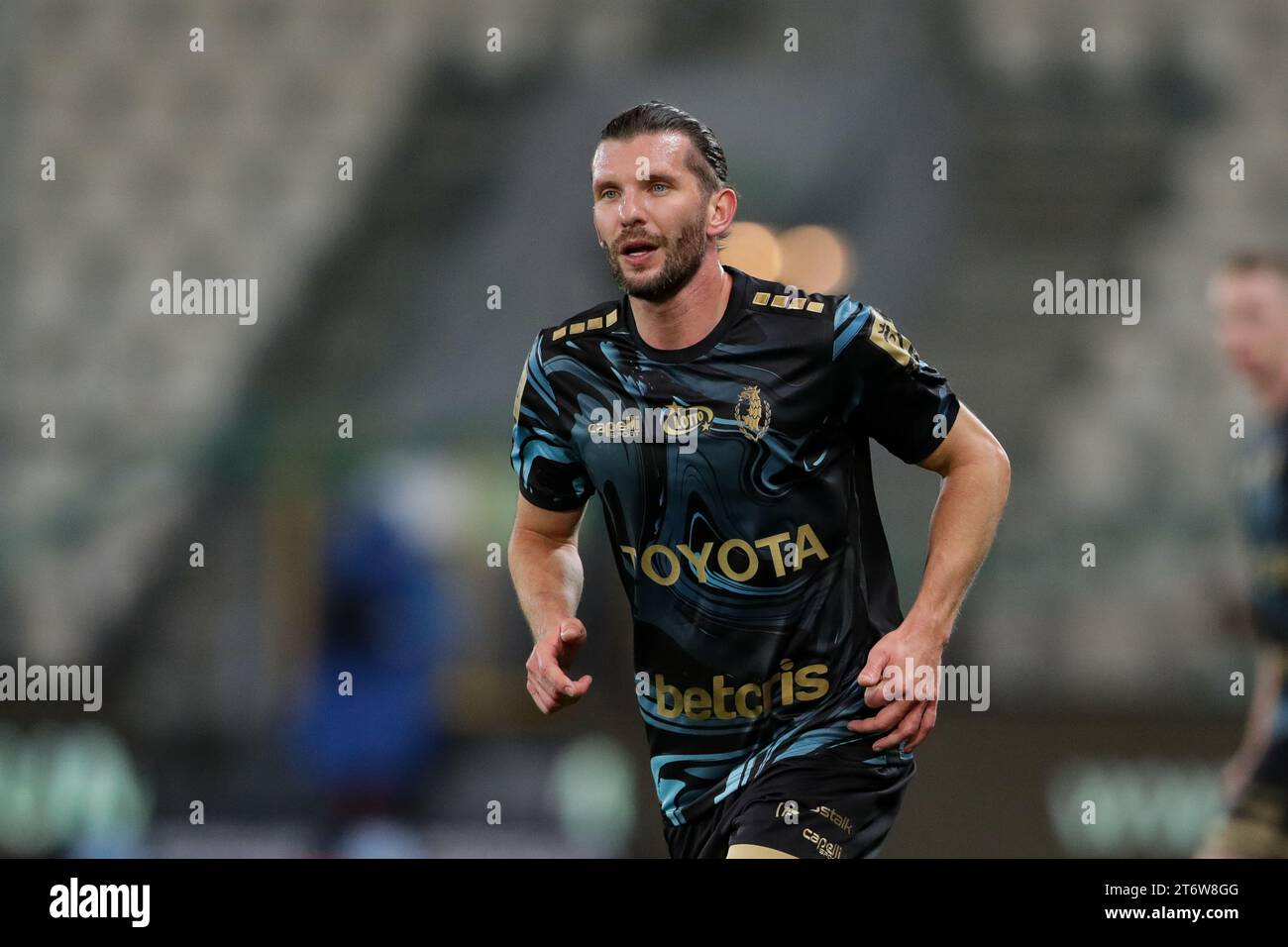 Alexander Gorgon of Pogon Szczecin seen in action during the Polish PKO ...