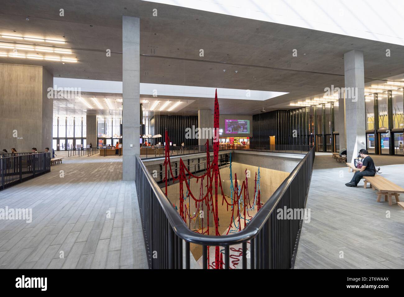 M+ Museum, West Kowloon Cultural District, Kowloon, Hong Kong Stock ...