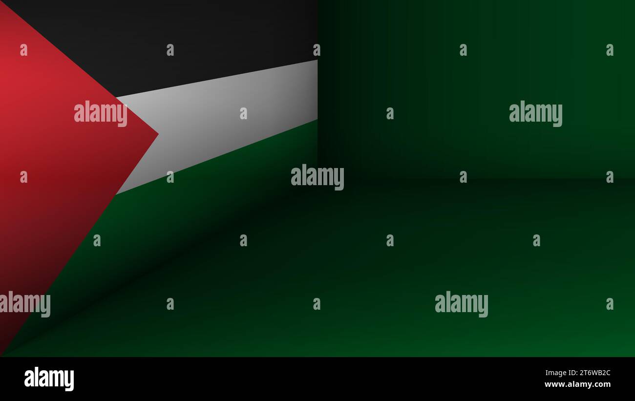 Patriotic background with Palestine flag colours. Perfect element for ...