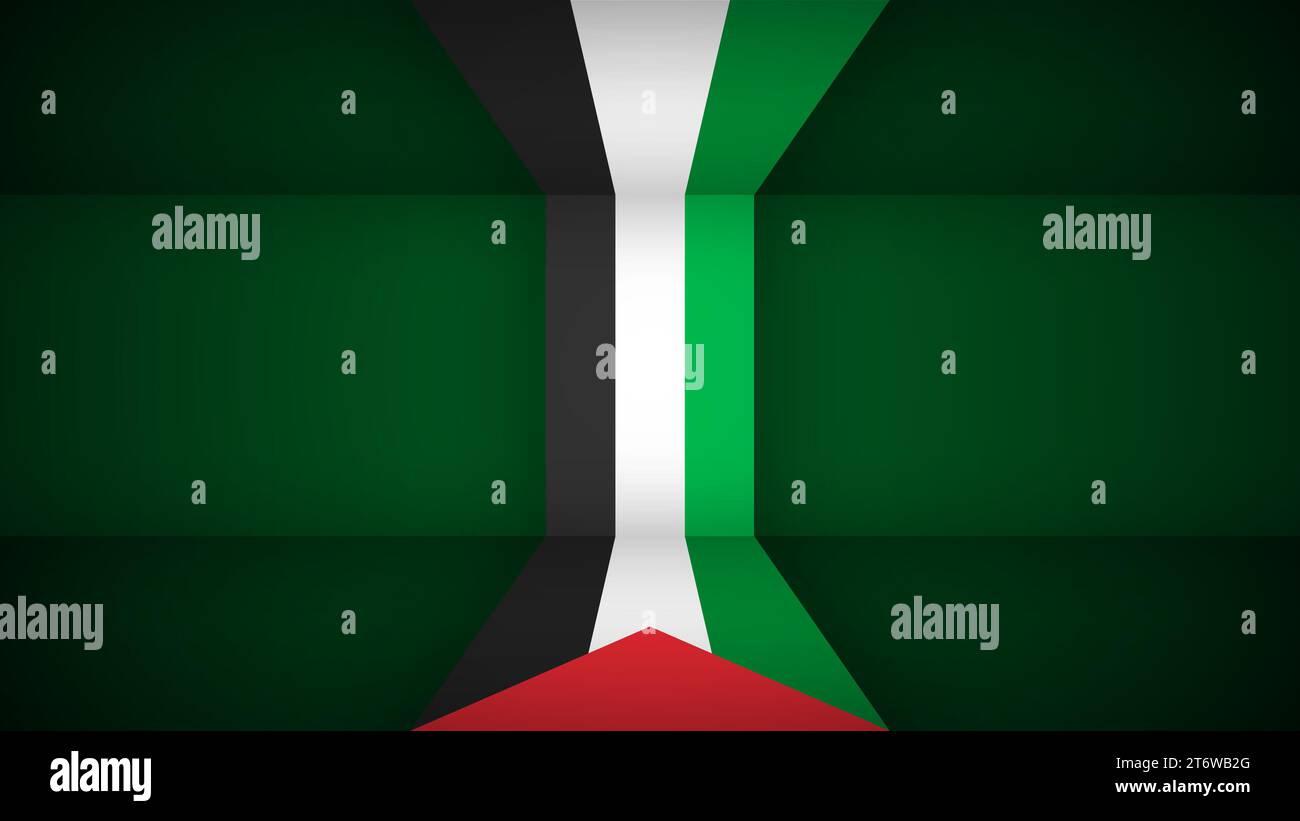 Patriotic background with Palestine flag colours. Perfect element for ...