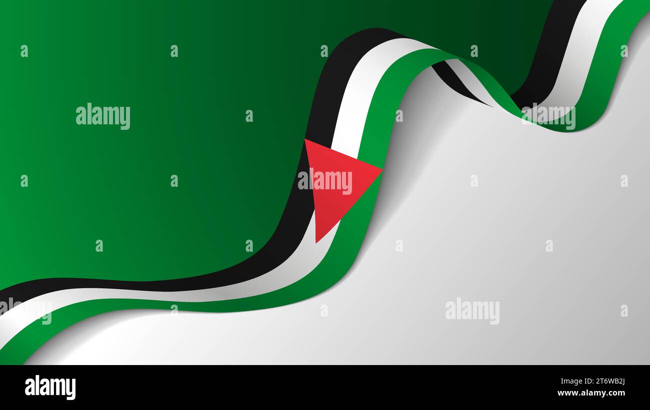 Patriotic background with Palestine flag colours. Perfect element for ...