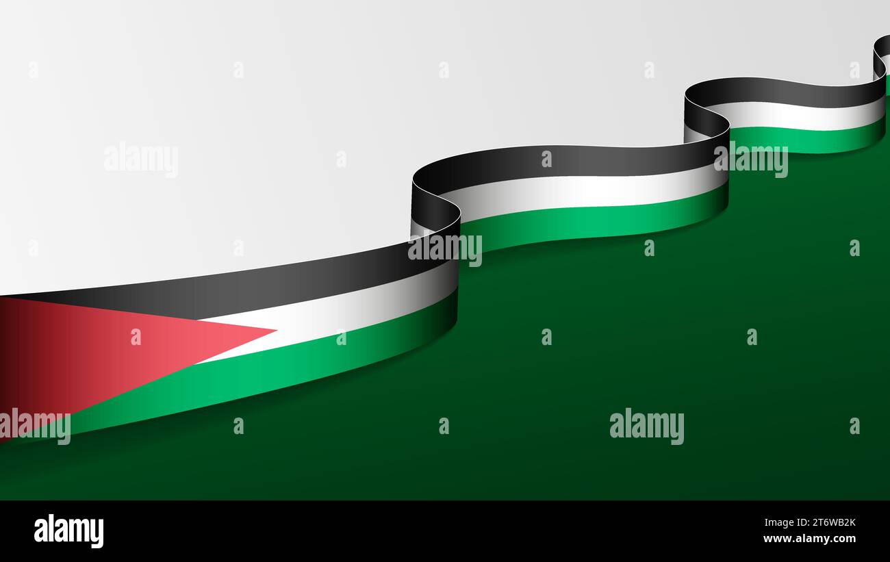 Patriotic background with Palestine flag colours. Perfect element for ...