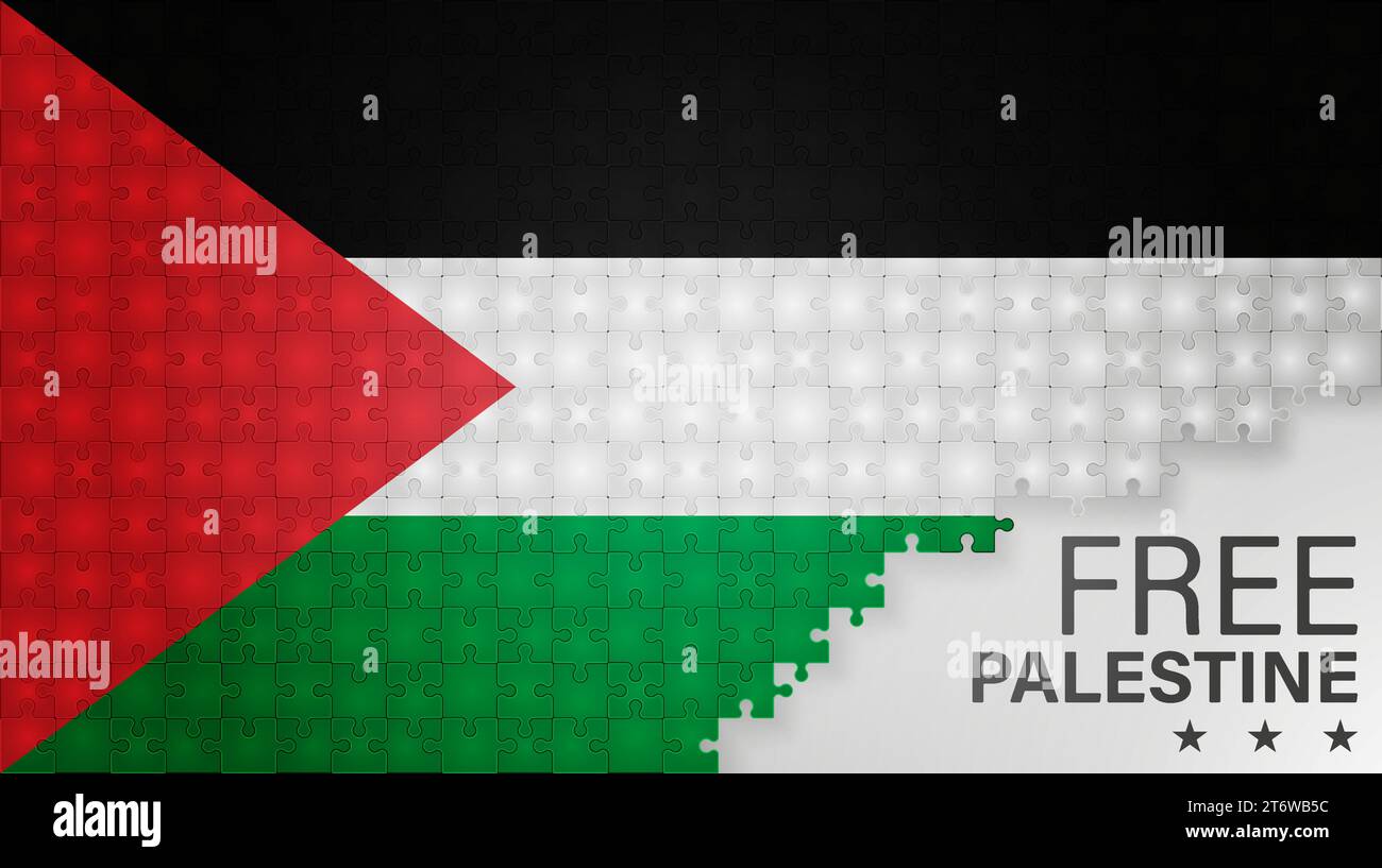 Patriotic background with Palestine flag colours. Perfect element for ...