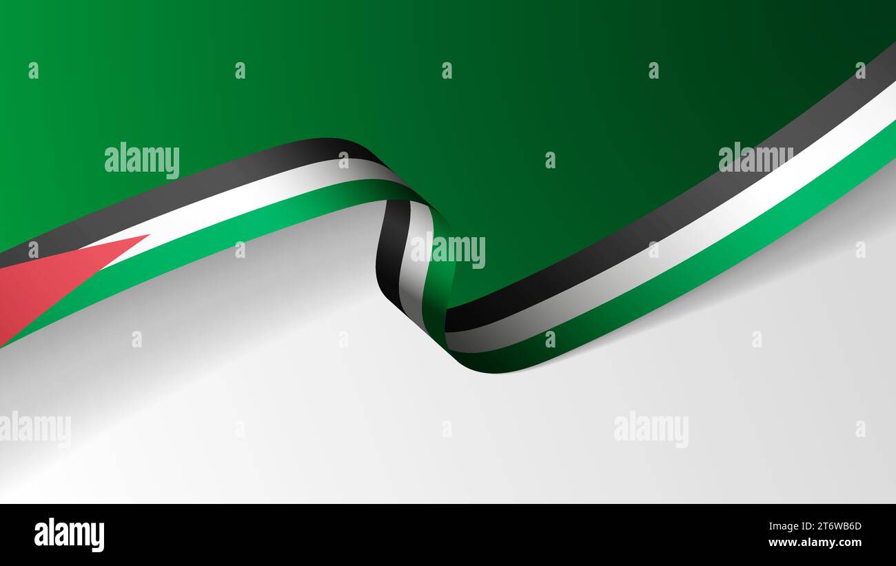 Patriotic background with Palestine flag colours. Perfect element for ...