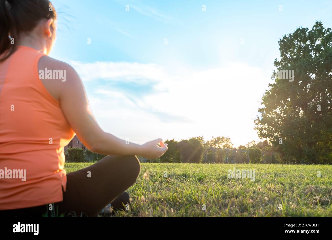 Calm posture hi-res stock photography and images - Alamy