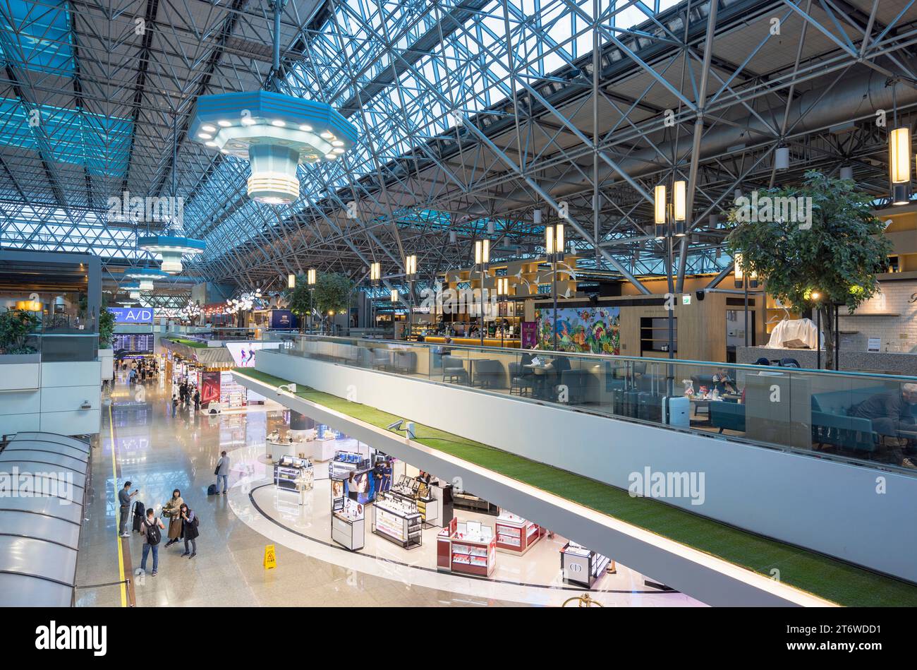Taiwan Taoyuan International Airport, Taoyuan, Taiwan Stock Photo - Alamy