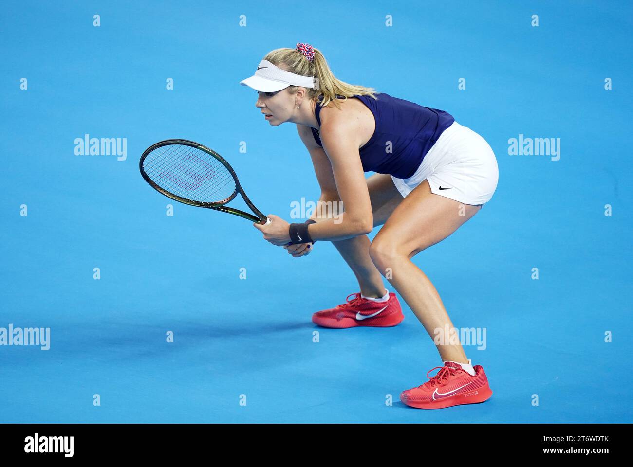Great Britain's Katie Boulter in action against Sweden’s Kajsa Rinaldo ...
