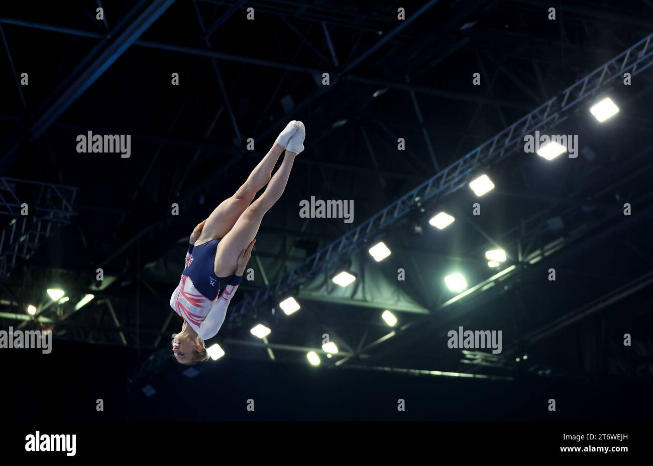 Great Britain’s Bryony Page competes in the Women’s Individual ...