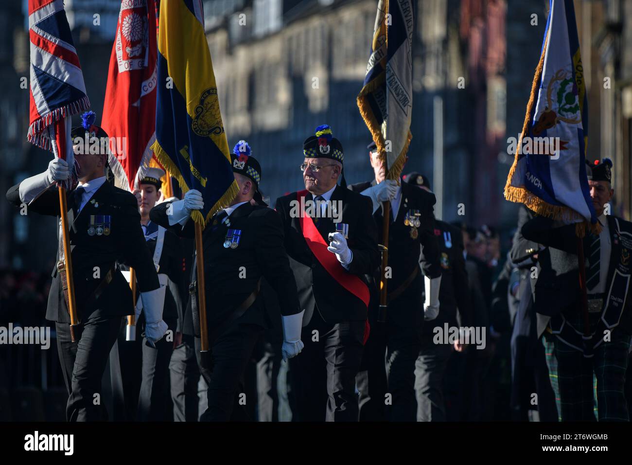 Edinburgh Scotland, UK 12 November 2023. Remembrance Sunday at the ...