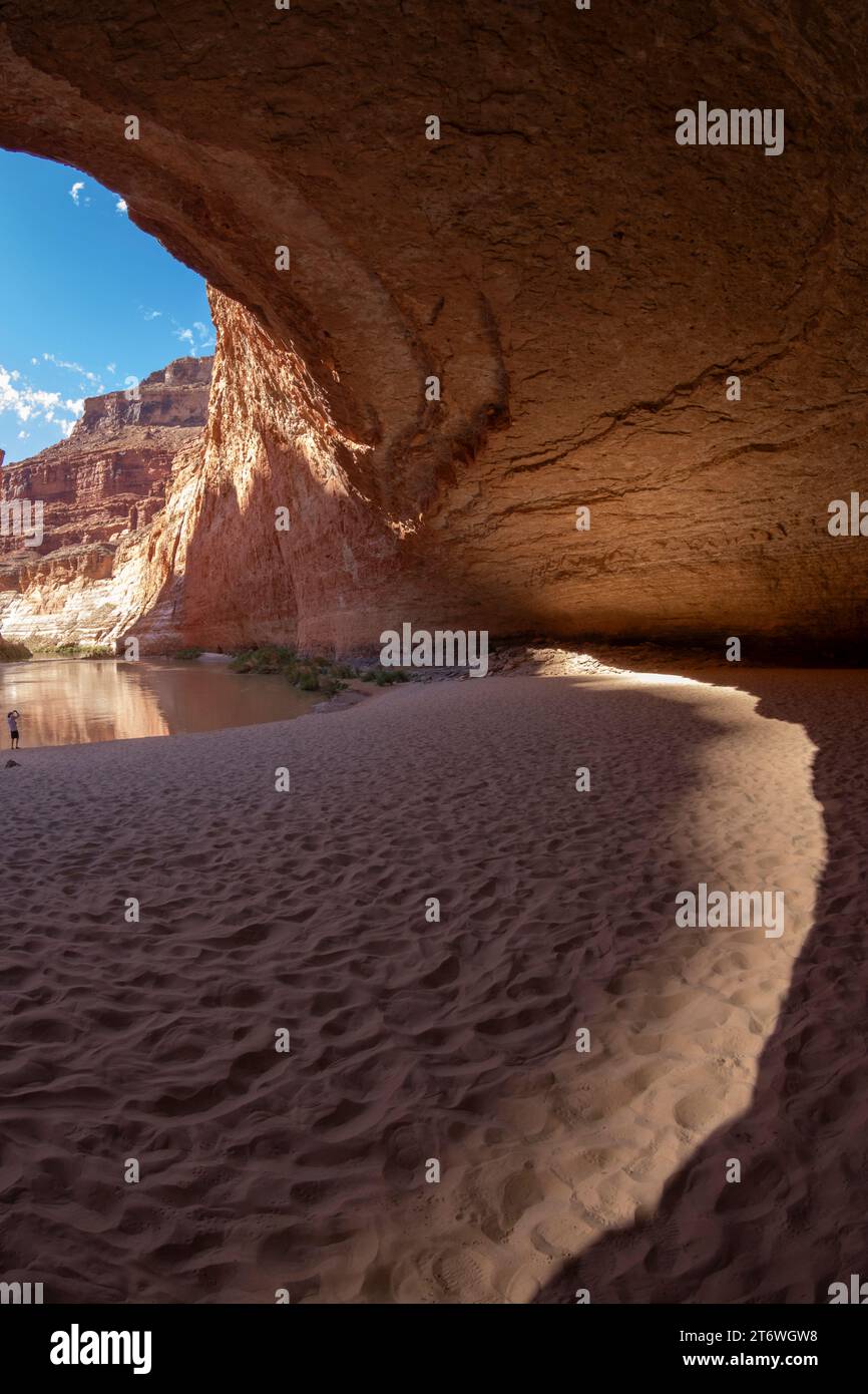 Redwall Cavern in August, Marble Canyon, Grand Canyon National Park ...