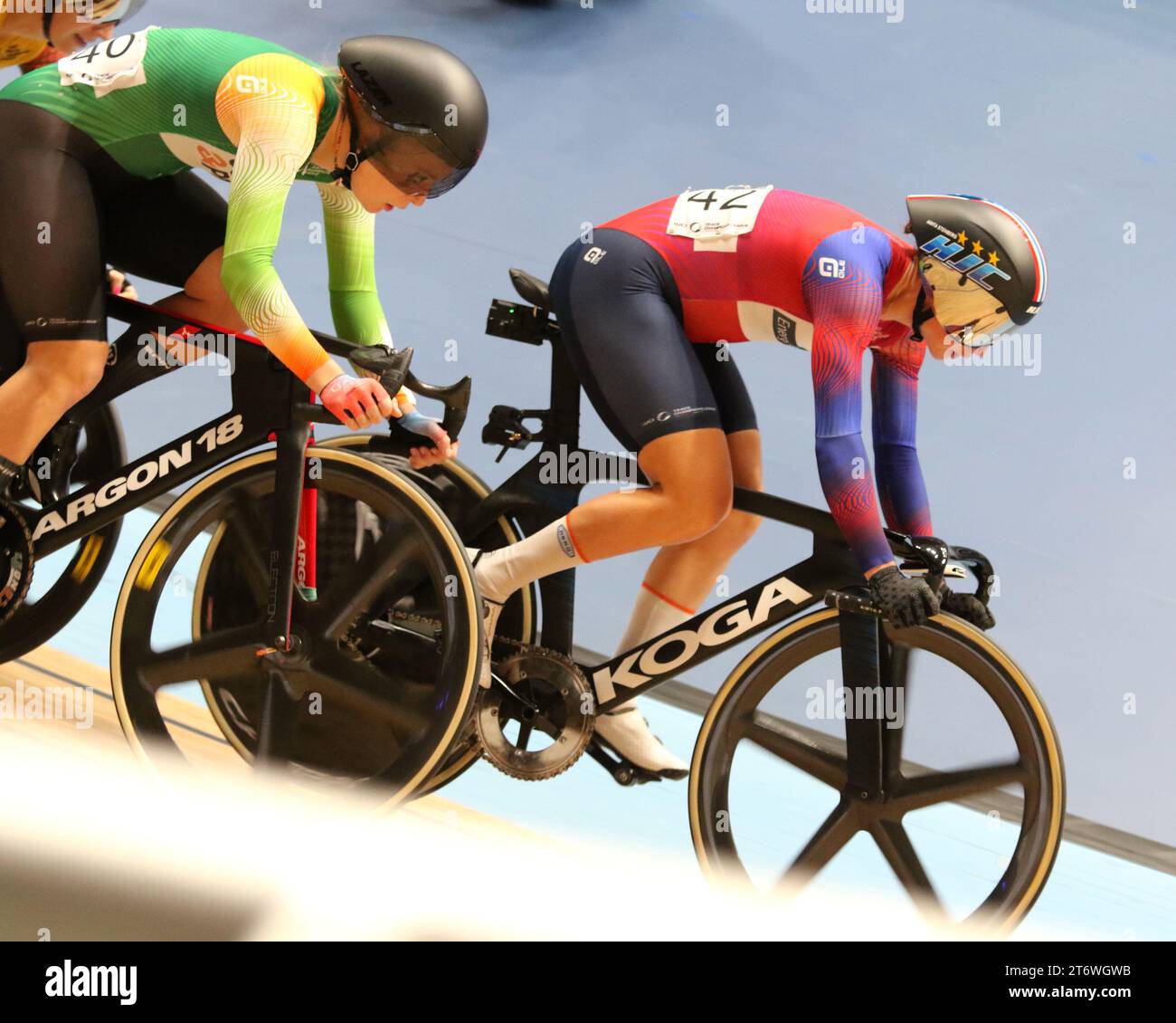 Track Cycling Champions League, Lee Valley Velodrome London UK. Anita ...