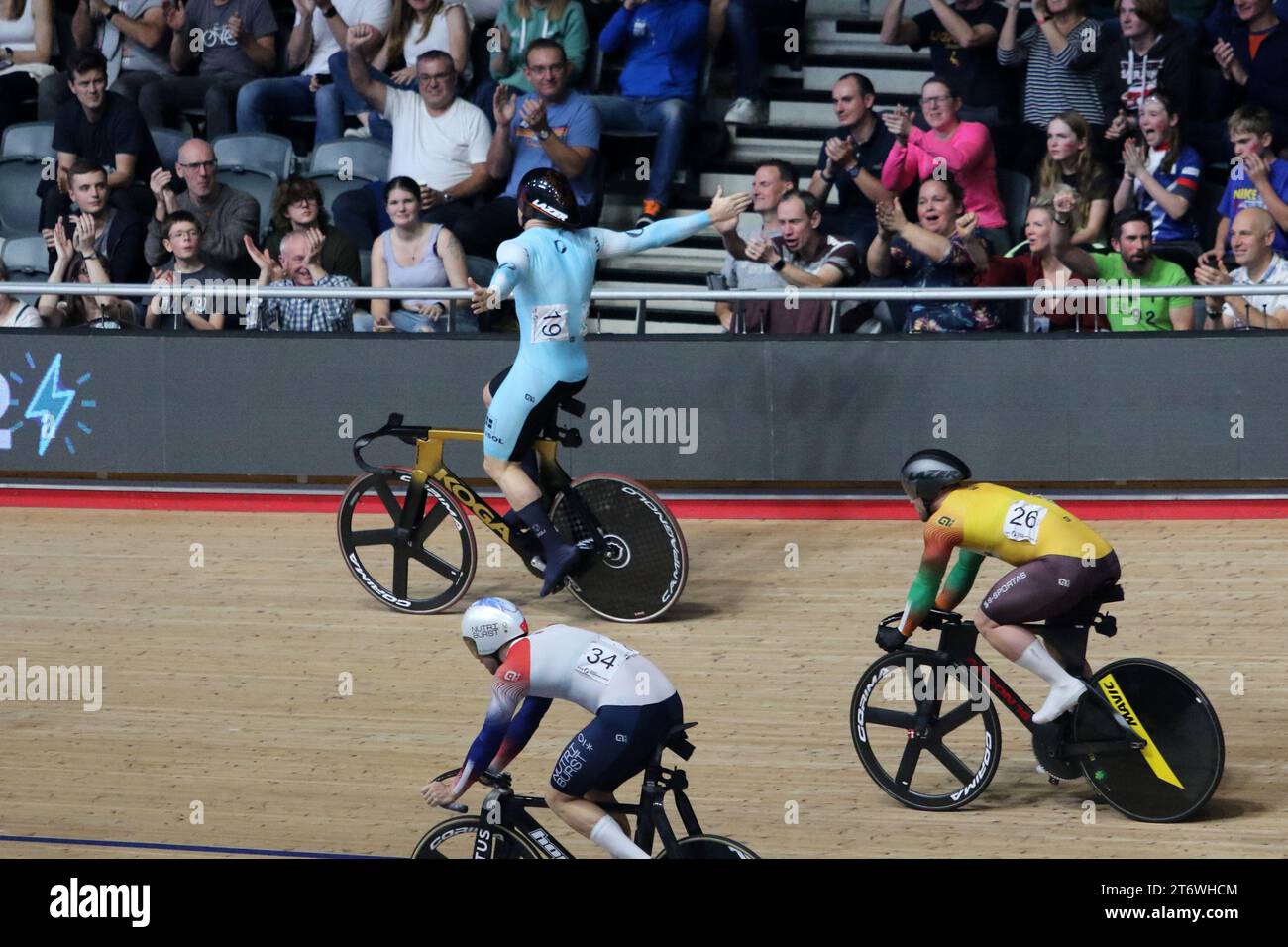 Track Cycling Champions League, Lee Valley Velodrome London UK. Harrie ...