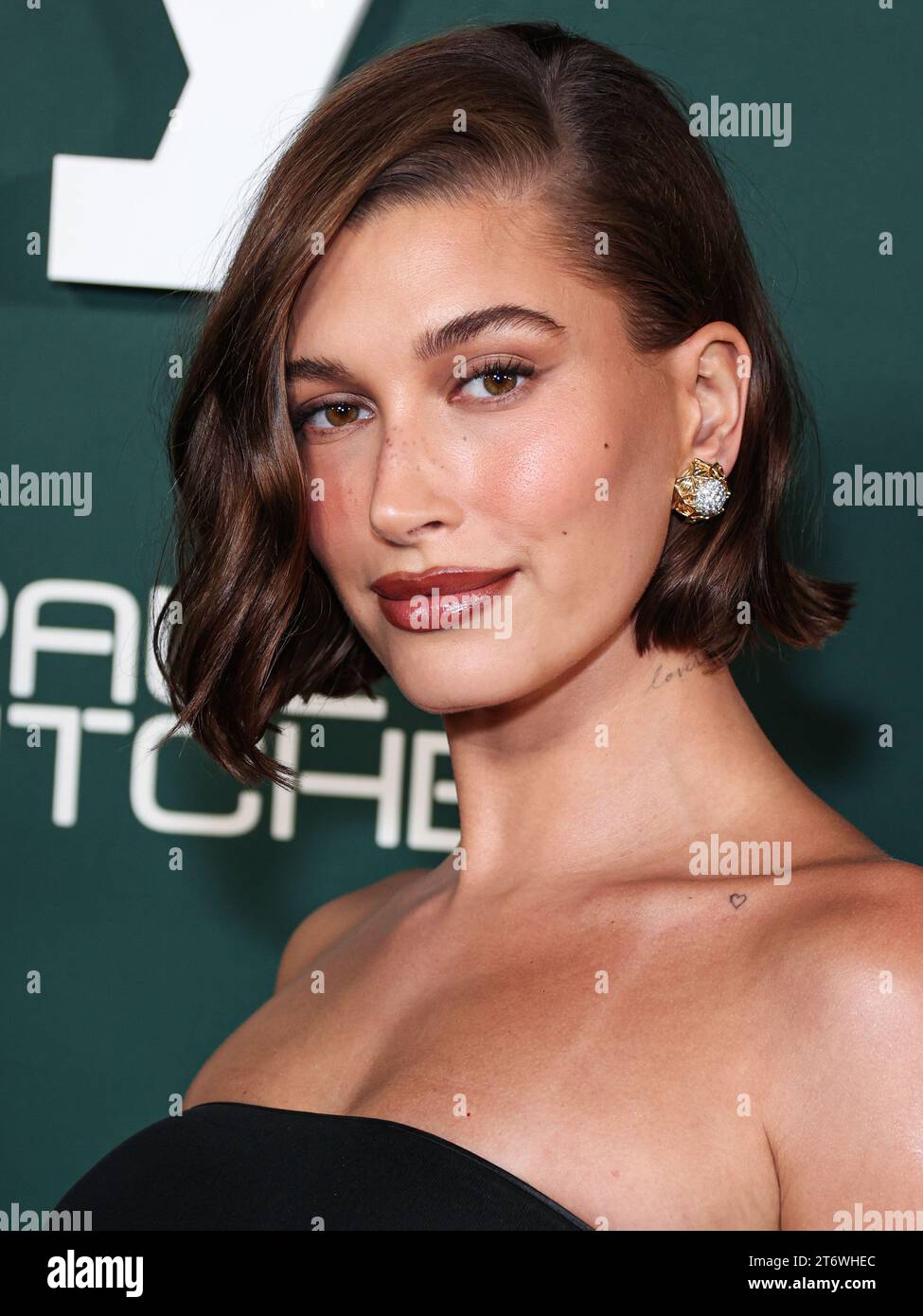 WEST HOLLYWOOD, LOS ANGELES, CALIFORNIA, USA - NOVEMBER 11: Hailey ...