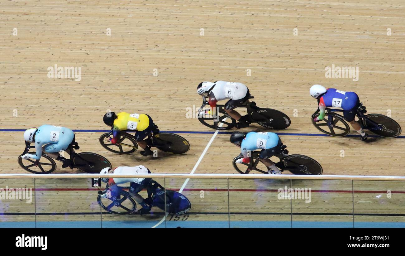 Track Cycling Champions League, Lee Valley Velodrome London UK. Women's ...