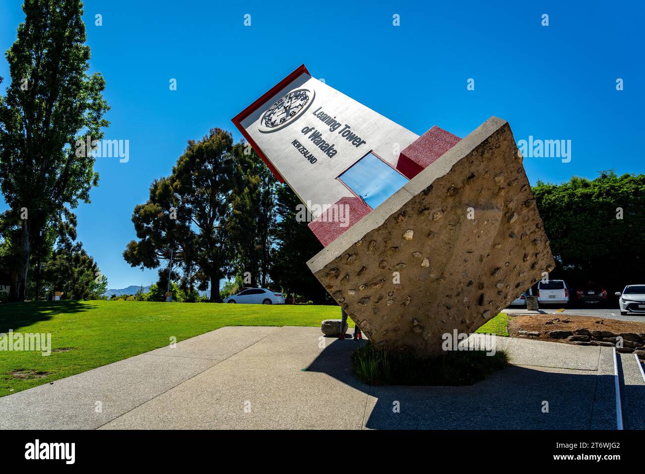 Wanaka, New Zealand - Puzzling World attraction with mazes and leaning ...