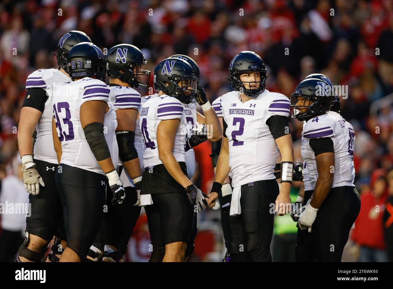 November 11, 2023: Northwestern Wildcats quarterback Ben Bryant (2 ...