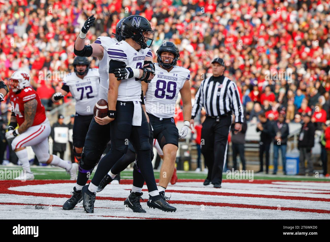 November 11, 2023: Northwestern Wildcats quarterback Ben Bryant (2 ...
