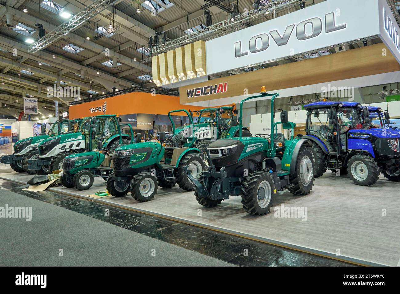 Eröffnung der Weltleitmesse der Landtechnik Agritechnica 2023 auf dem Messegelände. Hannover, 12 ...